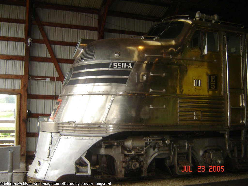 CB&Q engine # 9911-A